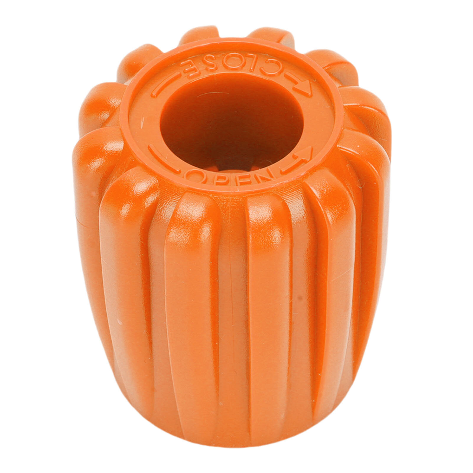 Короткая ручка вентиля баллона для дайвинга из ABS-пластика и нержавеющей стали, оранжевая.