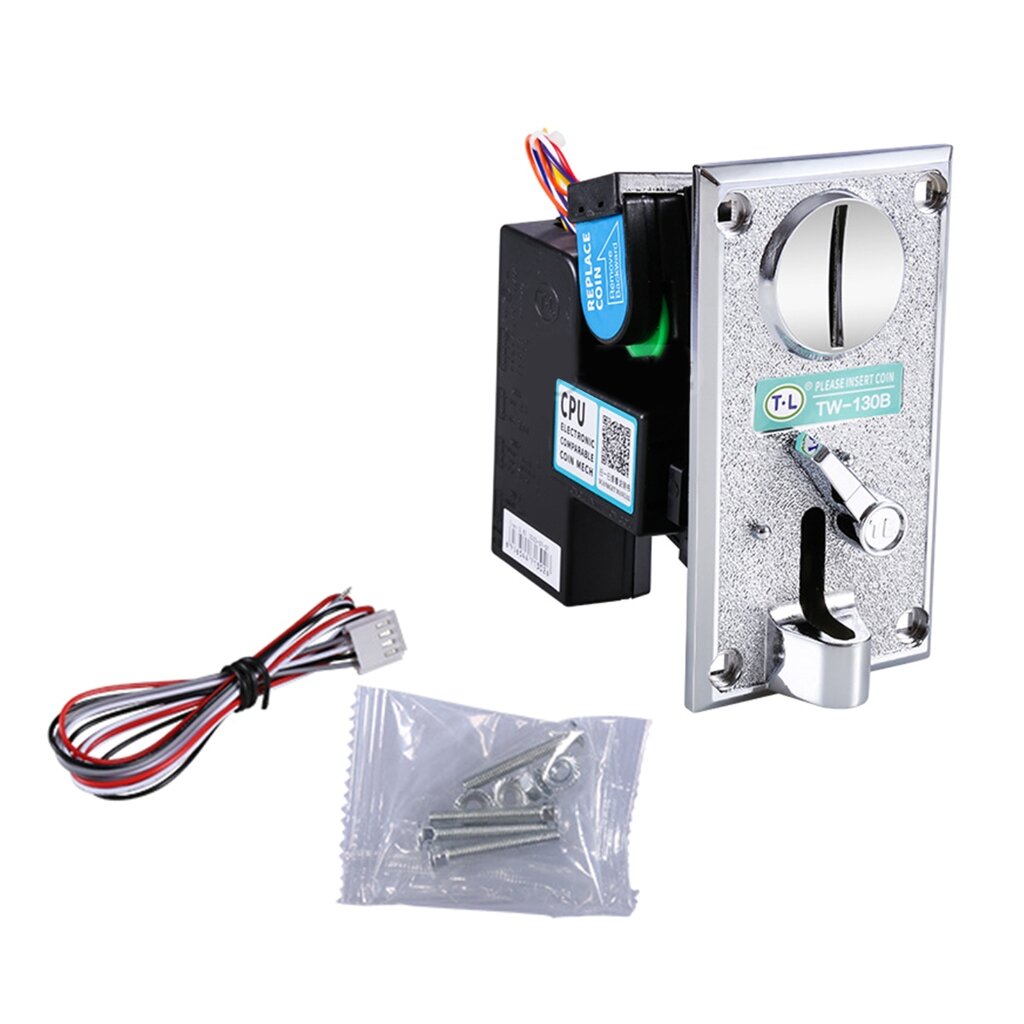 Универсальный Валидатор монет Fit, разработанный для аркадных игр, Оснащен металлической панелью И быстрым Распознаванием