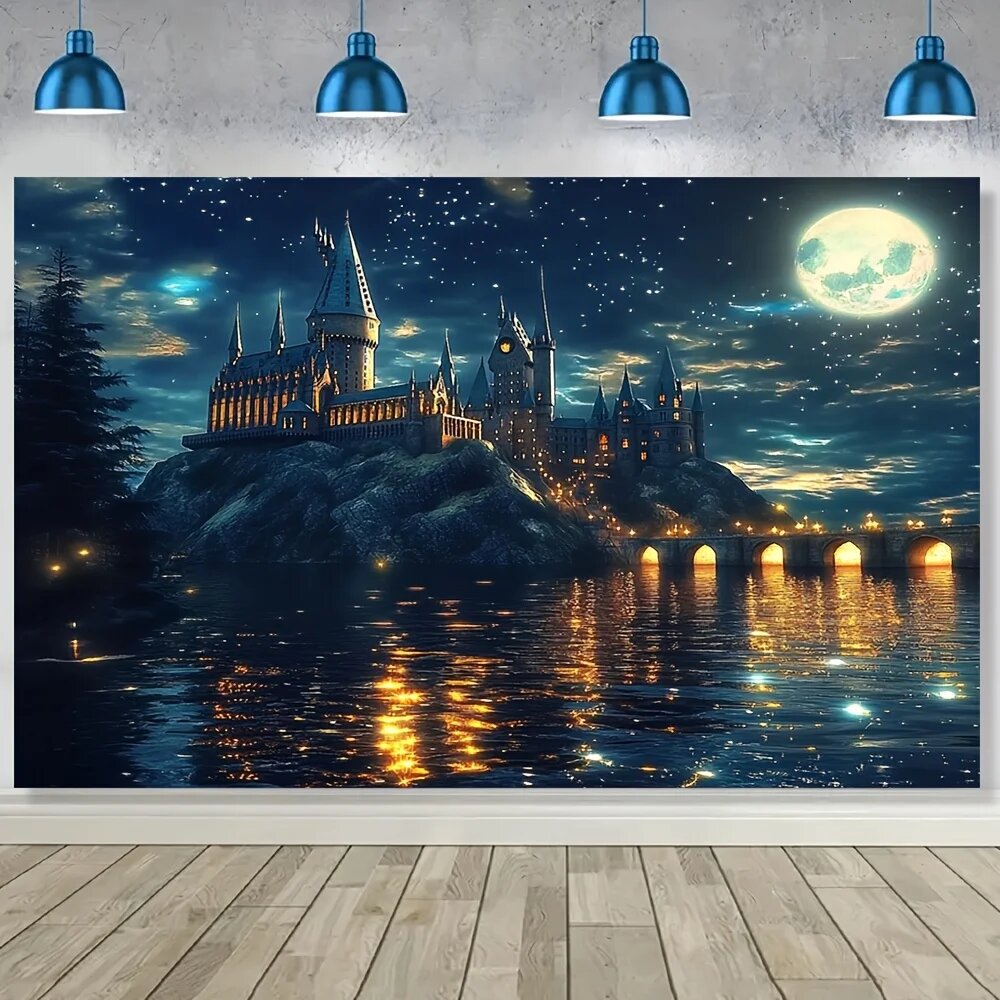 Зачарованный замок гобелен