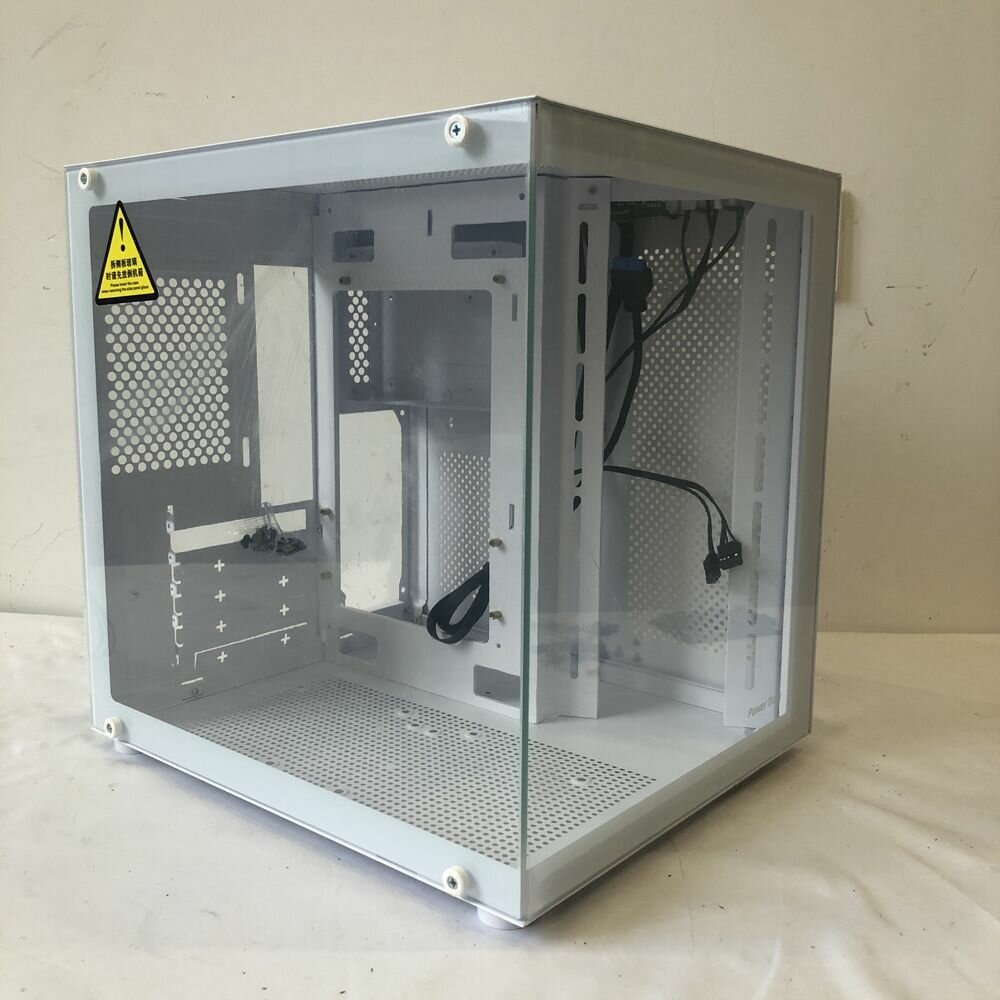 Корпус для компьютера MINI Host MATX, настольный, для сборки DIY, игровой, с прозрачной боковой панелью, корпус для киберспорта с водяным охлаждением