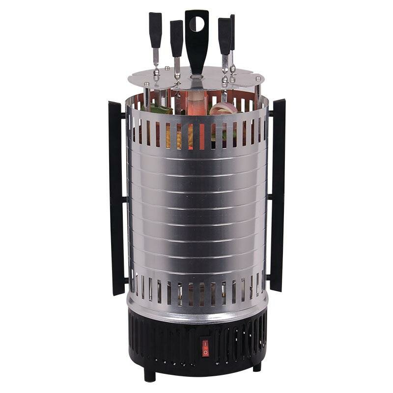 Шашлычница электрическая 1000ВТ 5 шамп 5ЧАШ защит кожух НЕВА-1 152452 ENERGY