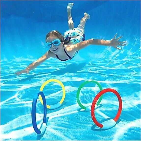 Игрушки для ванной комнаты, тонущие игрушки для ныряния в бассейнах и ванных комнатах, 4 шт