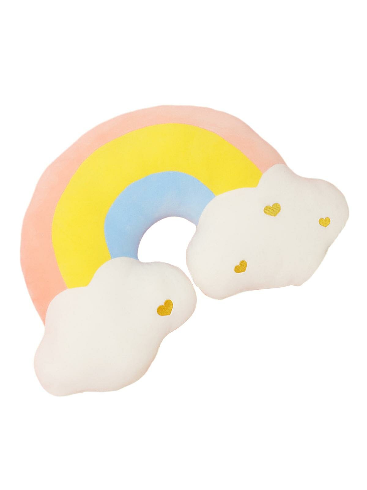 Мягкая подушка Rainbow Cuchion Cloud Moon для украшения комнаты