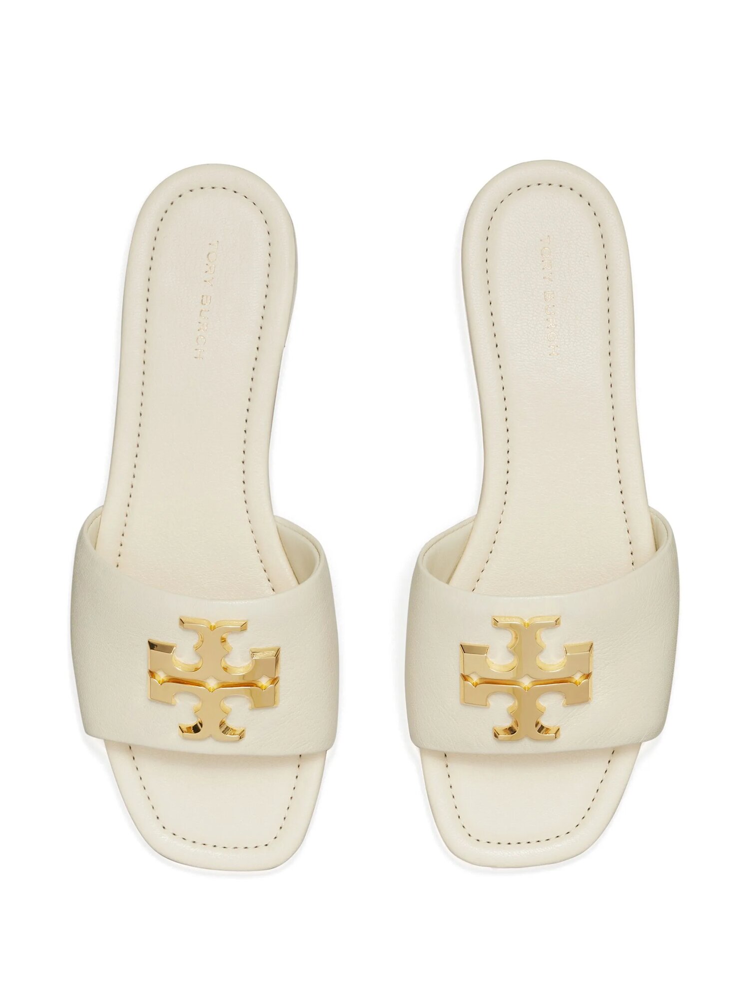 Шлёпанцы Tory Burch Eleanor, размер 8 US, коричневый — фото 1
