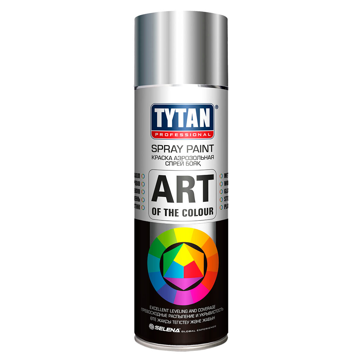 Краска TYTAN PROFESSIONAL ART OF THE COLOR аэрозольная RAL9006 металлик 400мл