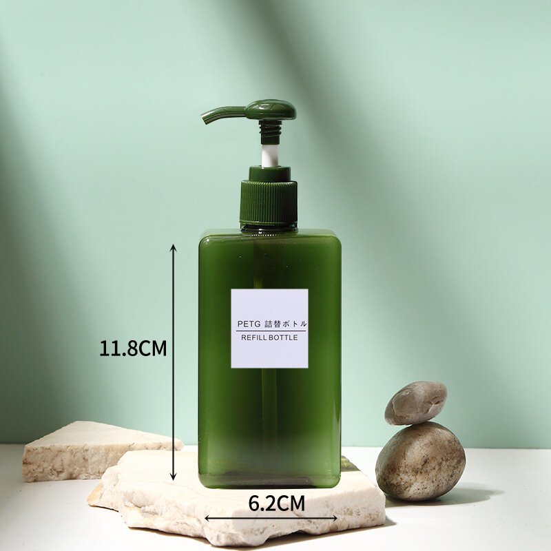 Флаконы для путешествий для дезинфицирующего средства для рук, геля для душа, шампуня, портативные креативные маленькие пустые бутылочки, бутылки с дозатором большой емкости, диспенсеры для лосьонов.