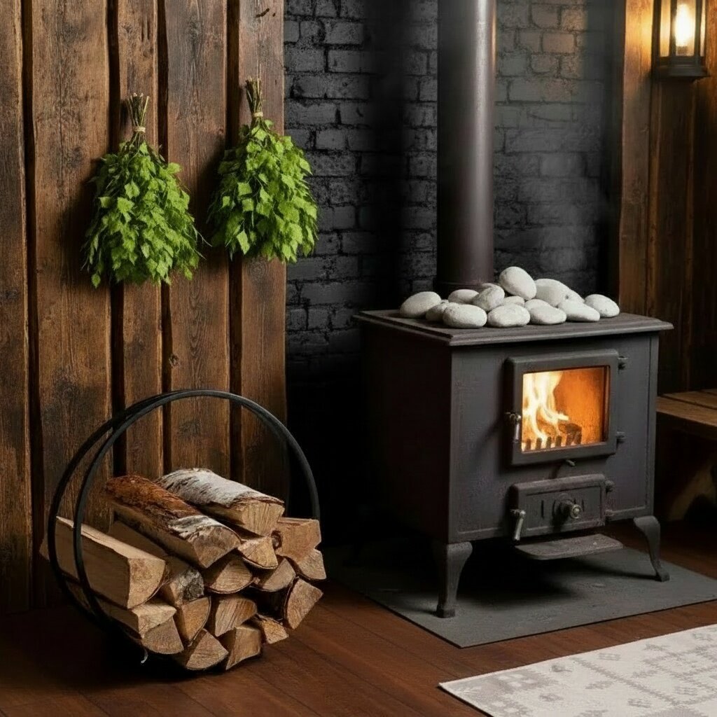 Дровница для камина, бани и улицы, металлическая, подставка для дров, круглая Pikate