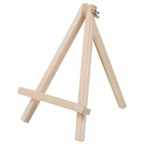 2 шт. Мольберт настольный из бука 18х24 см, высота холста до 25 см, BRAUBERG ART CLASSIC, 192252