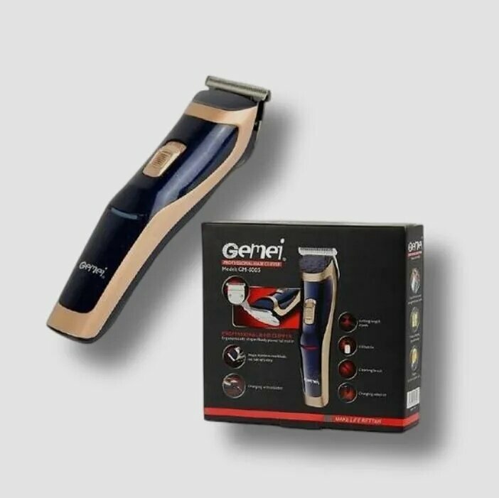 Gemy Машинка для стрижки GEEMY GM-6005, синий