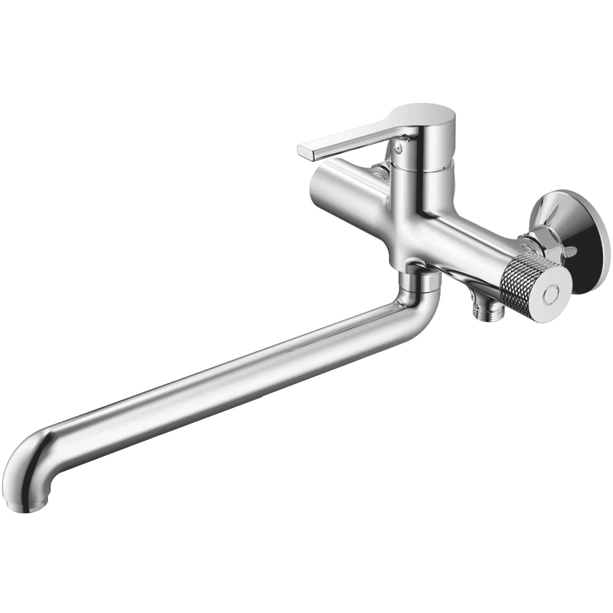 Смеситель для ванны VITARTA VT.51.04.01 длинный излив хром