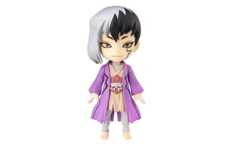 BANDAI Dr. Stone Dr. Stone, Light Mist Illusion, With Base Chibi Figures Light Misty Illusion 10cm