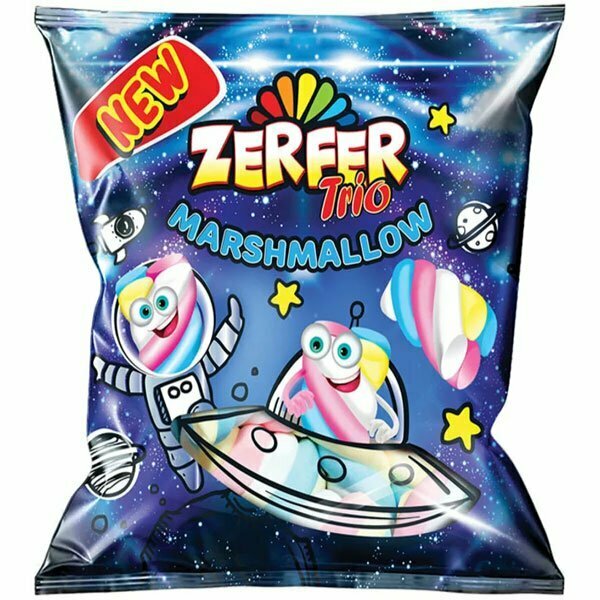 Зефир Маршмеллоу Zerfer trio, 4 пачки по 90 гр.