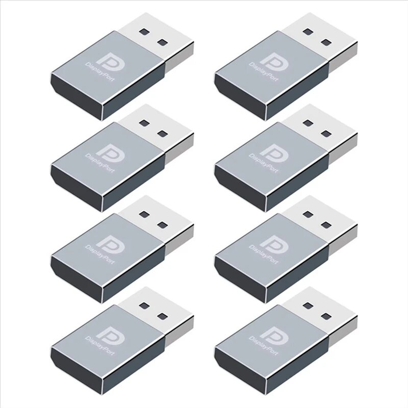 8 шт. 4K DP Displayport заглушка DP адаптер виртуального дисплея EDID безголовый эмулятор призрака графическая видеокарта Cheater
