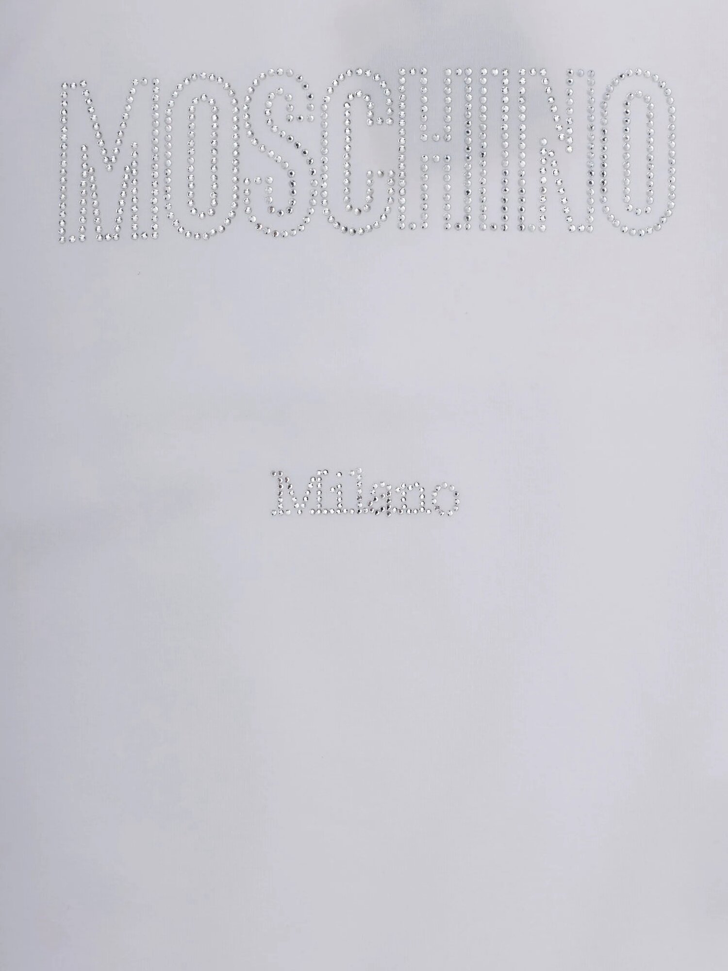 Толстовка MOSCHINO, размер 128, бежевый/белый — фото 1