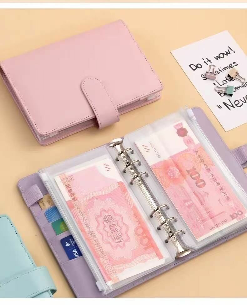 Планировщик бюджета с конвертами для денег / Финансовый ежедневник, 1 штука