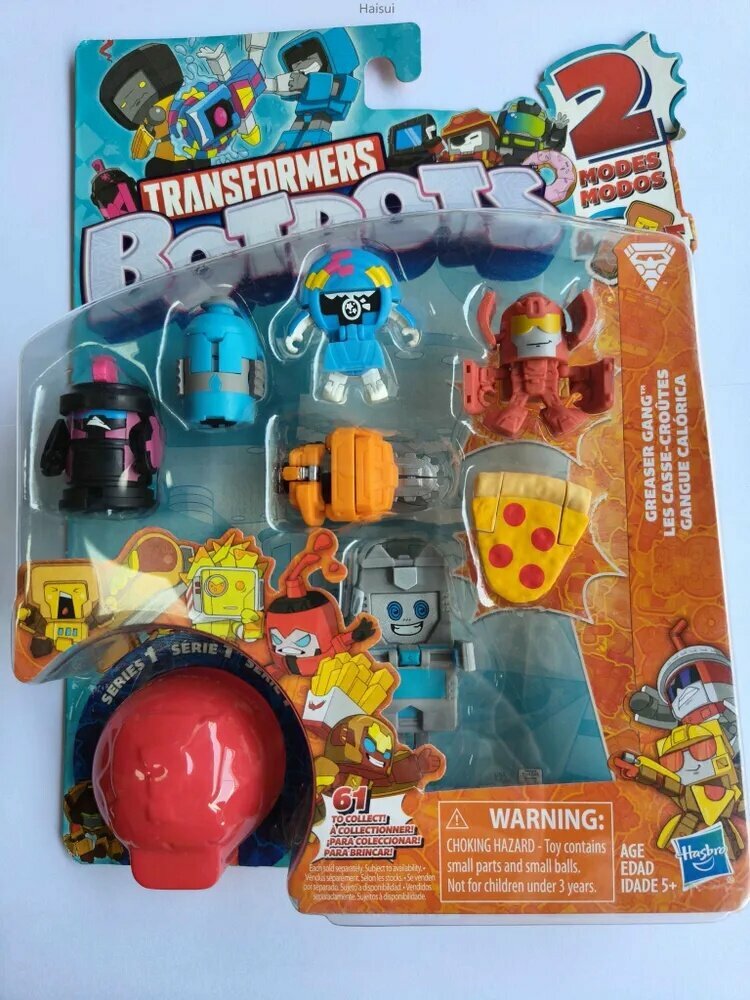 Transformers BotBots Series 8-Piece Set - Коллекционные куклы Тайна 2 в 1