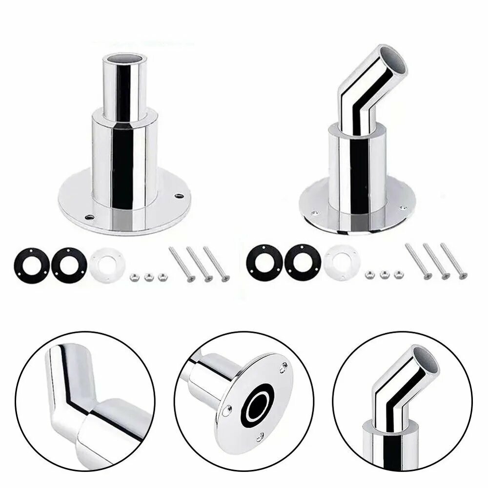 Сквозной Корпус из Нержавеющей Стали, Выпускной Патрубок с Болтами и гайками