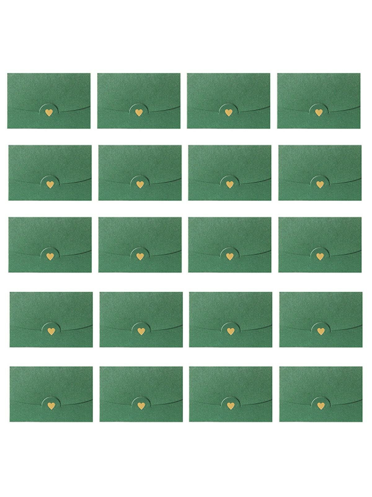 Набор из 20 винтажных конвертов Большие денежные конверты для новогодней свадьбы