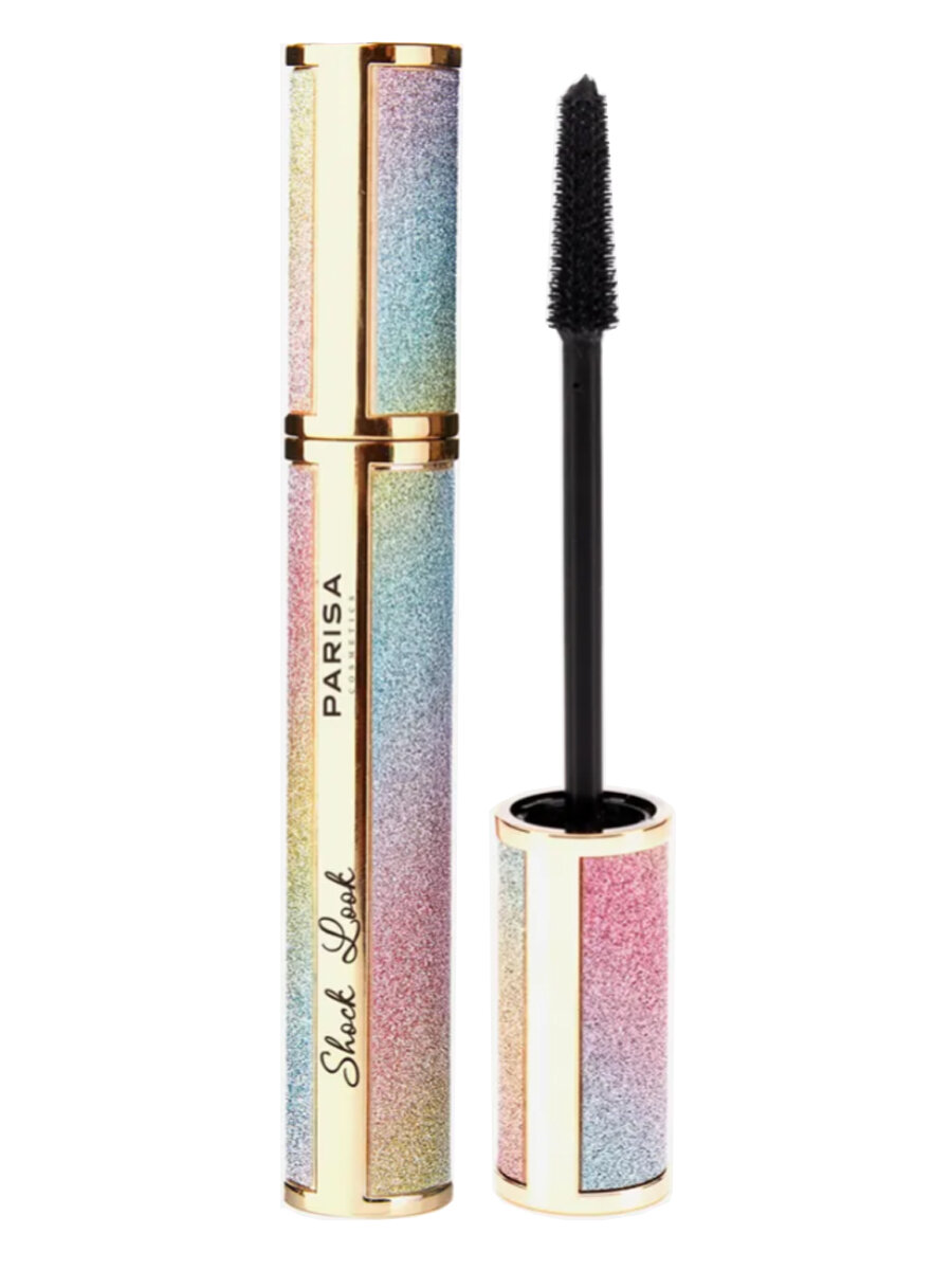 Parisa М-118 Тушь для ресниц в цветном футляре, тон чёрный, 8 мл