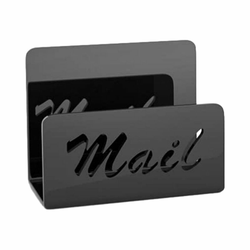 Акриловый Держатель Для Конвертов Прозрачный Стеллаж Для Почтовых Открыток Универсальный Стеллаж Для Хранения Документов Столешница Полка Для Журналов