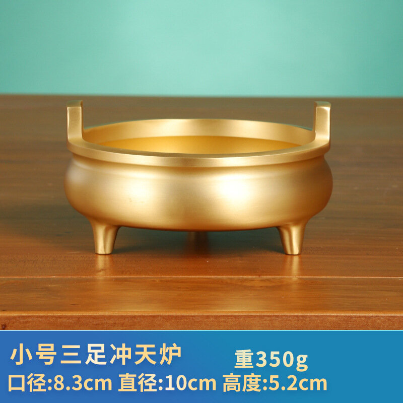 Горячая распродажаОптовая продажа латунного кадильника, трехногий кадильник, кадильник для поклонения, украшение кадильника