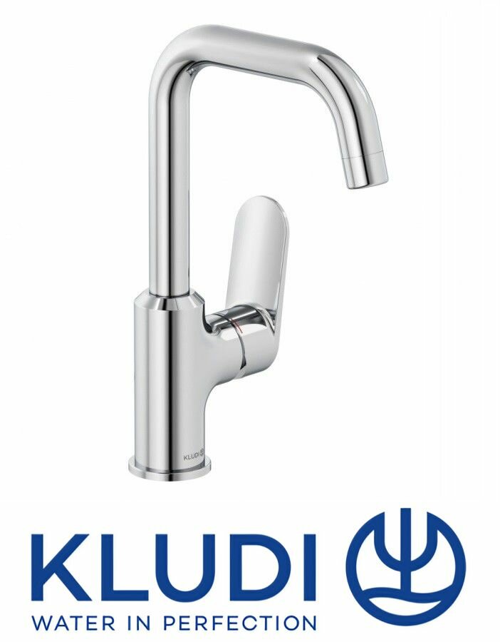 Смеситель для раковины KLUDI X1 с донным клапаном 320270575