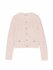 Кардиган Alessandra Rich Button embellished knitwear, размер 40, pink