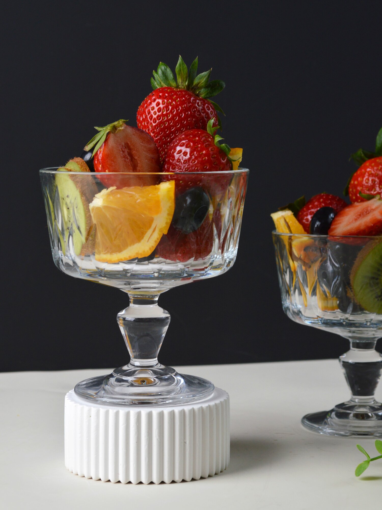 Набор креманок для десерта и салата объем 260 мл, 9,8 см, 2 шт Pasabahce Leafy