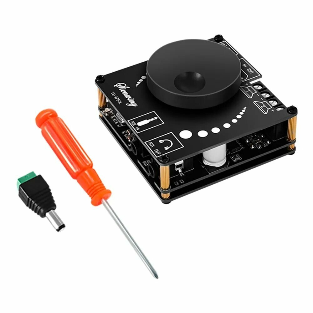 YS-AP50L Плата цифрового усилителя Bluetooth Мини-версия 50 Вт + 50 Вт HIFI Высокомощный двухканальный стереоакустический модуль BT5.1