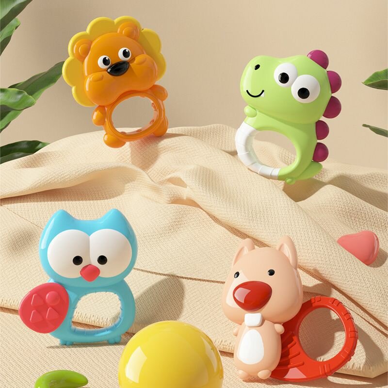 Запчасти и аксессуары для мобили и дуги, Мобиль, музыкальные игрушки для малышей, игрушки для малышей, Прикроватный колокольчик с медвежьей музыкой (перезаряжаемый), розовый