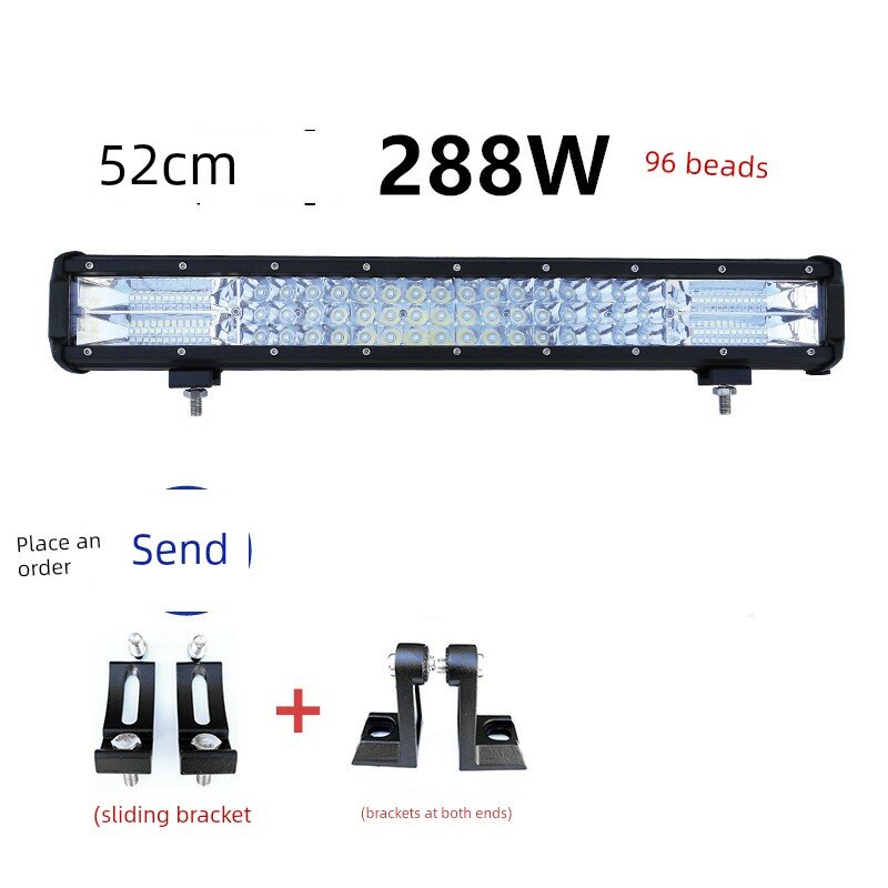 Светодиодные прожекторы для автомобиля 12В 24В, универсальные, для модификации решетки радиатора грузовика,