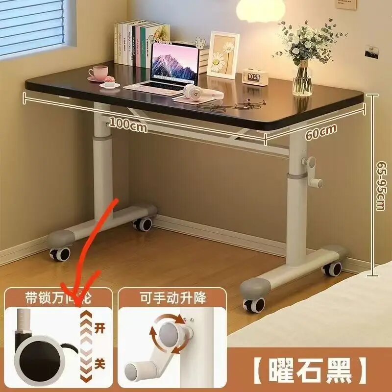 Регулируемый по высоте детский учебный стол, простой стол со столом для начальной школы и набором стульев для домашнего письма Package 24