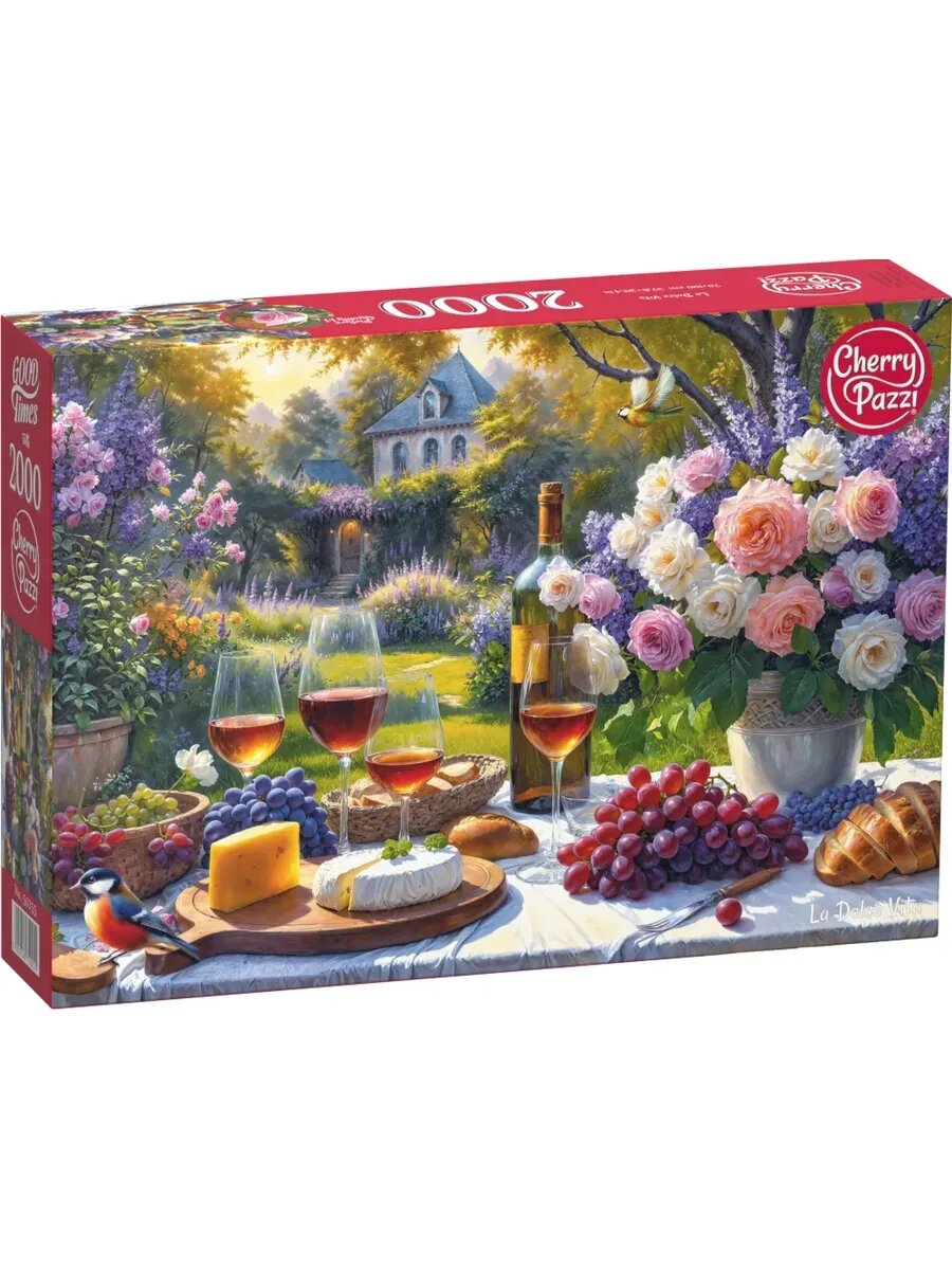 Пазлы для взрослых 2000 элементов Дольче вита