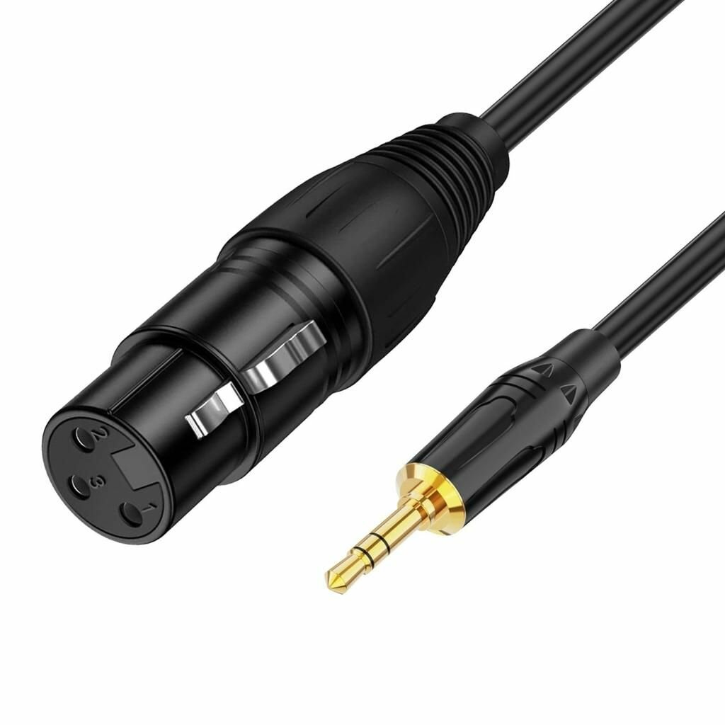 TRS 3Pin кабель аудио балансный, 2m - Женский