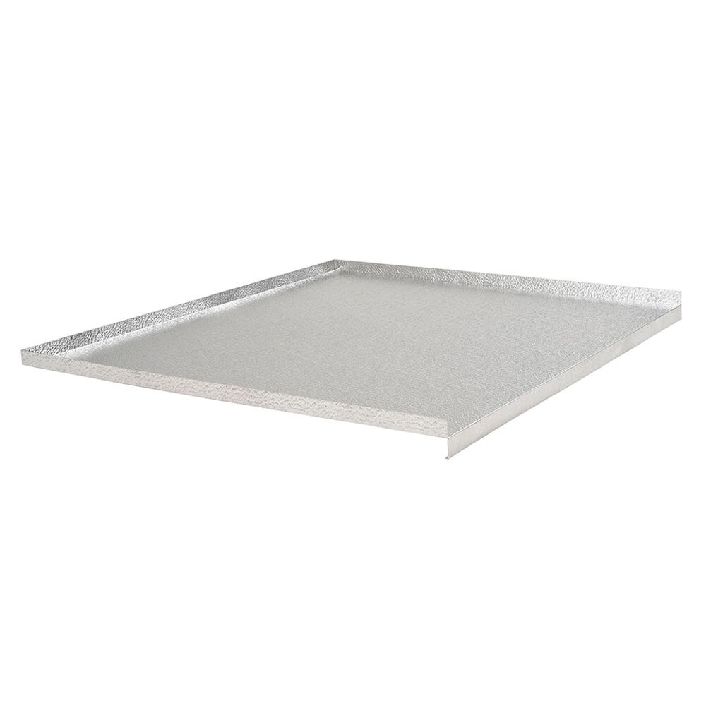 Поддон под мойку в базу 600мм 565х500х16мм алюминий