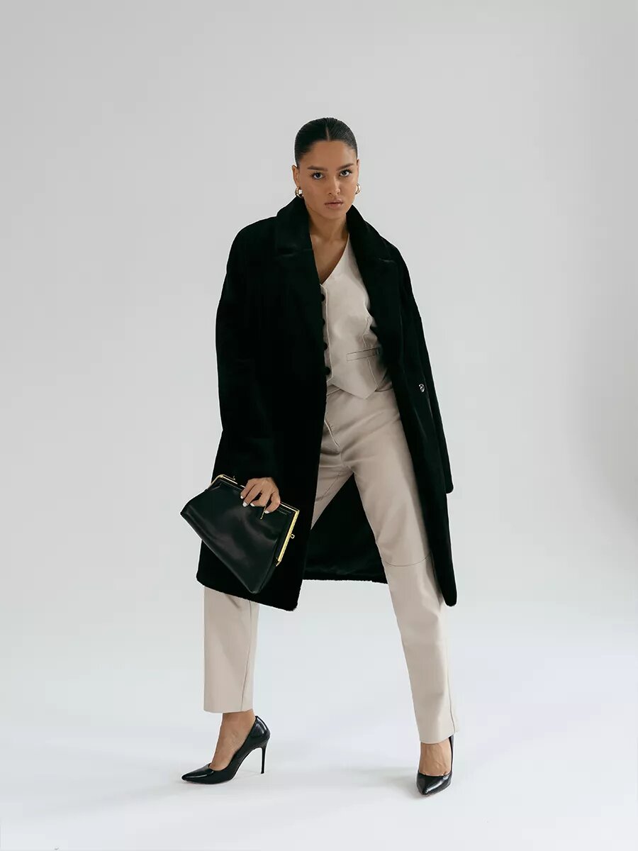 Шуба чебурашка