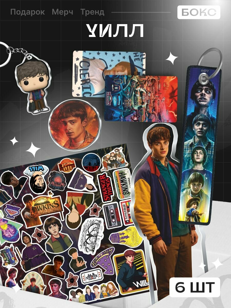 Подарочный набор бокс Очень странные дела Уилл Байерс
