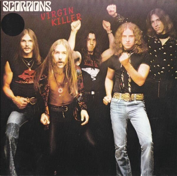 SCORPIONS, 1976, Virgin Killer, 6 -page CD-Аудио