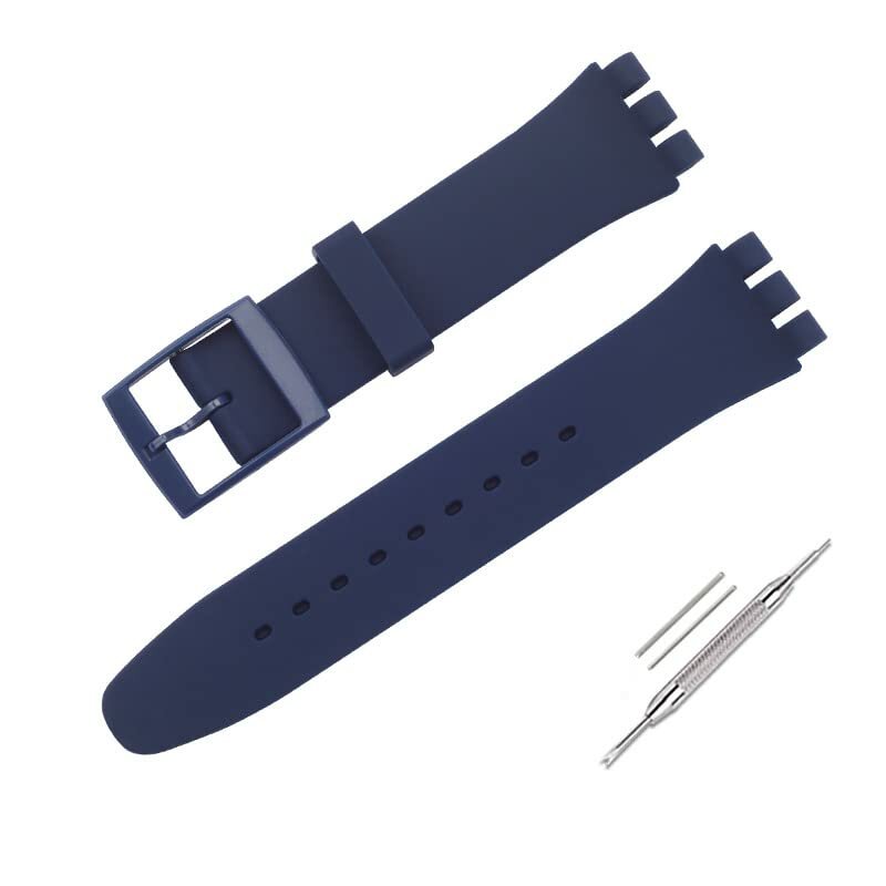 Водонепроницаемый силиконовый ремешок для часов Swatch