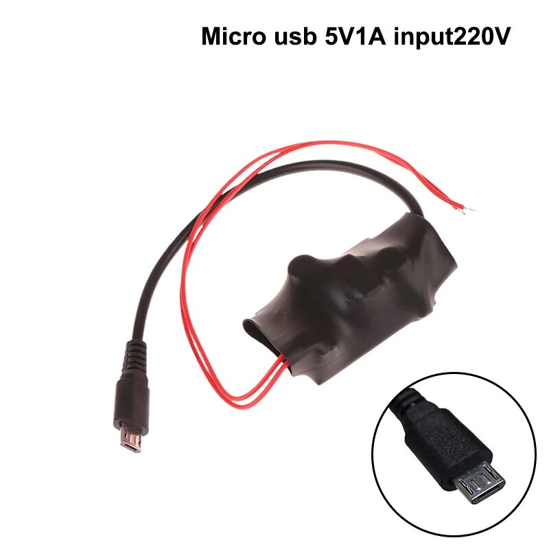 USB Type-C Адаптер Трансформатор 220В 5В 1А/2А 5V1A micro usb