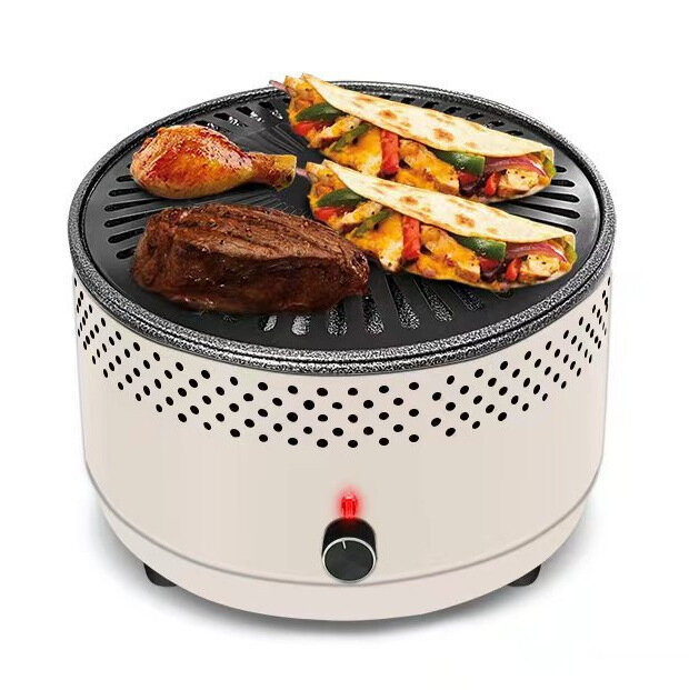 Угольная печь BUERK для барбекю, гриль, угольный обогреватель, уличный очаг, печь для заваривания чая для домашнего использования, для помещений и улицы.