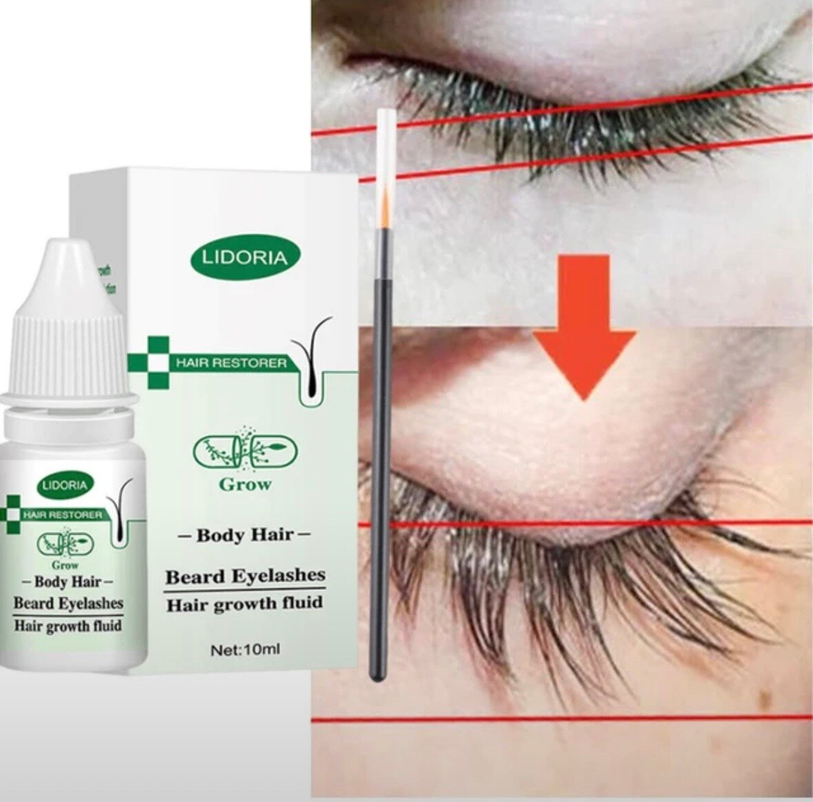 Сыворотка для роста ресниц и бровей 5 мл