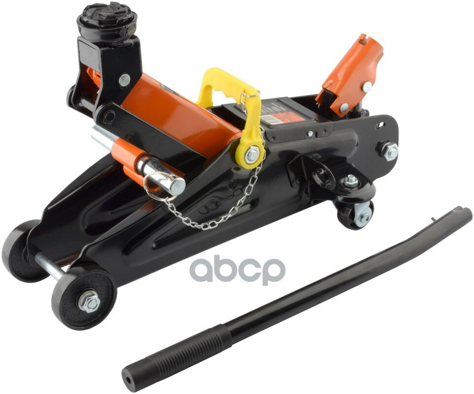 Домкрат подкатной 2 т АвтоДело 130 - 330 мм с фиксатором в кейсе АвтоDело арт. 43228