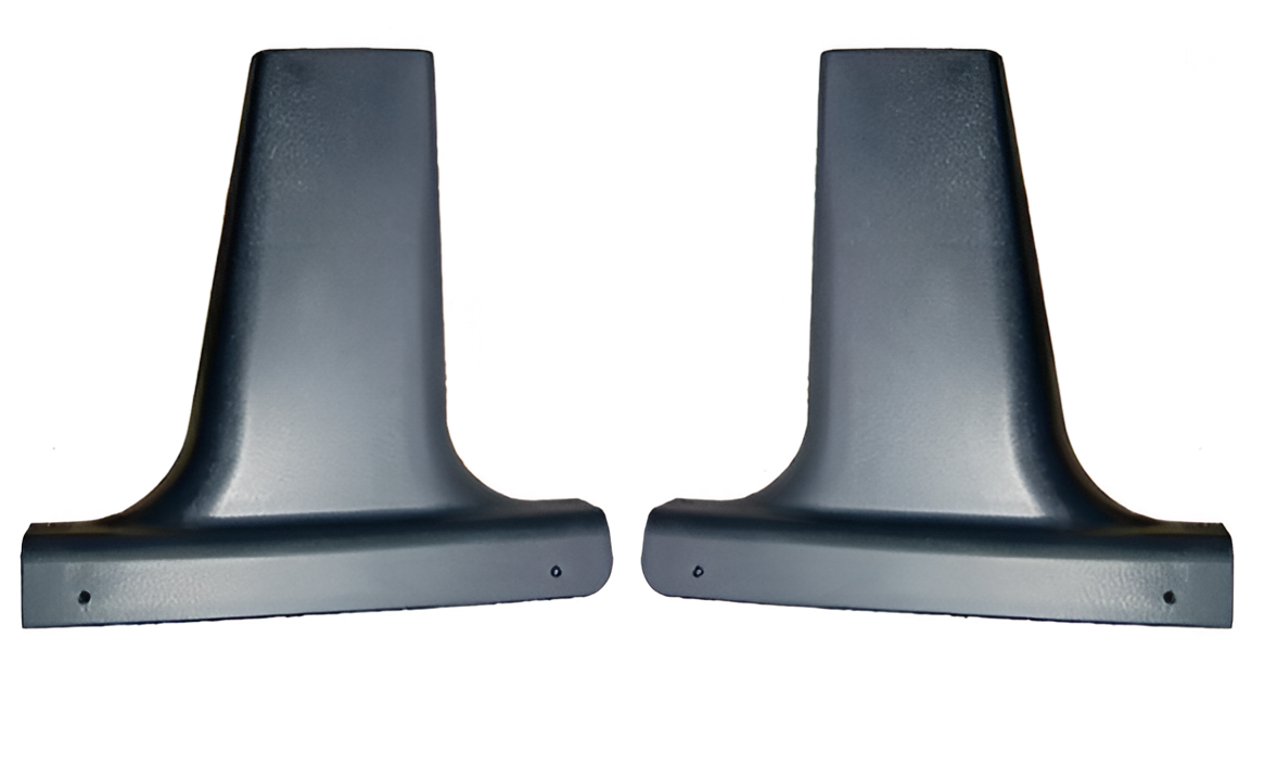 Обшивка центральной стойки , для LADA 2109, черная, установка снизу