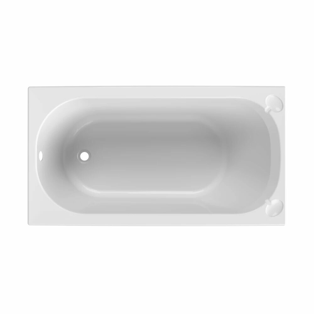 Акриловая ванна Triton Стандарт 130x70, прямоугольная, без ножек, белая