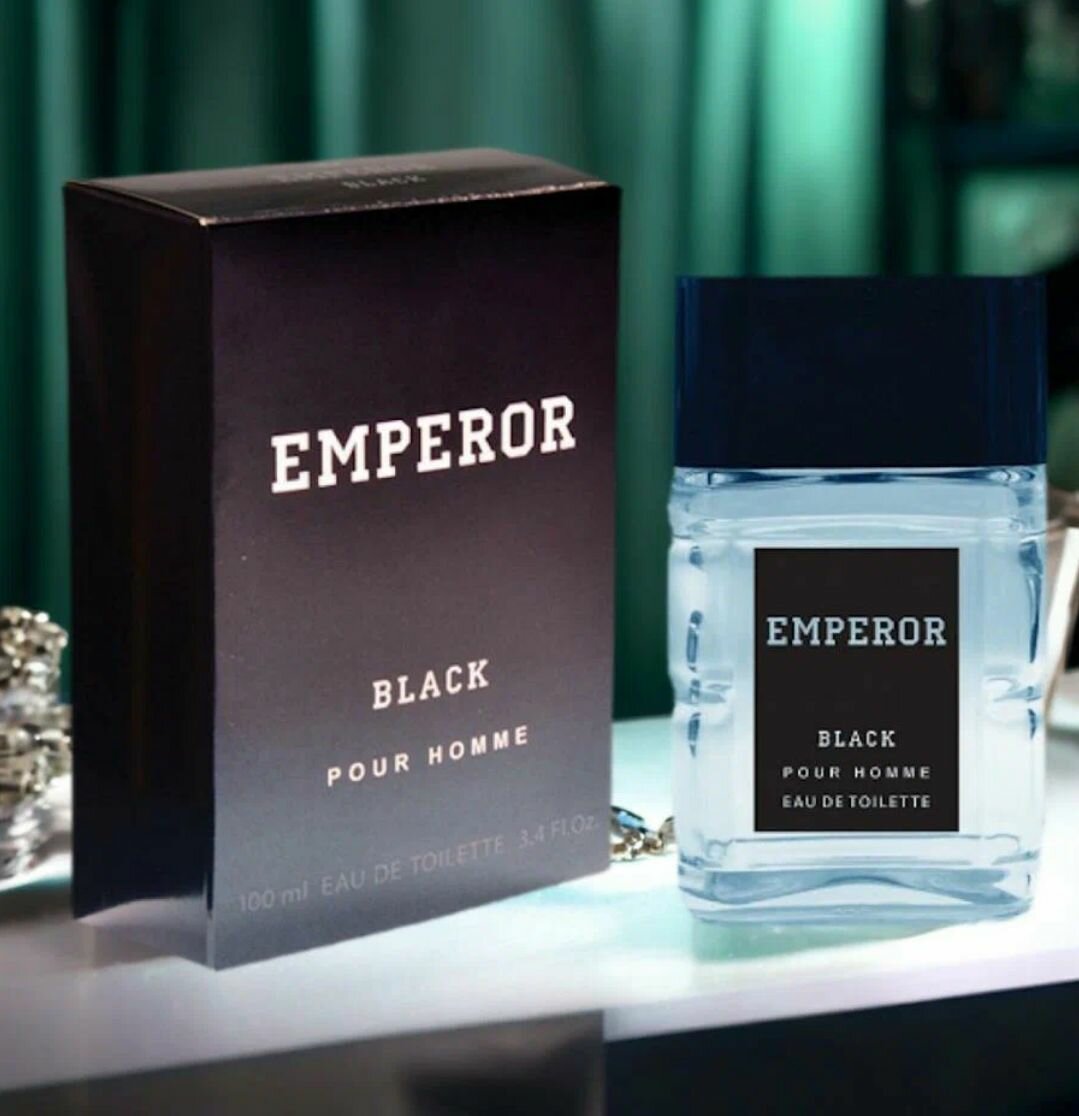 Мужская туалетная вода Emperor Black от Дельта парфюм, 100 мл
