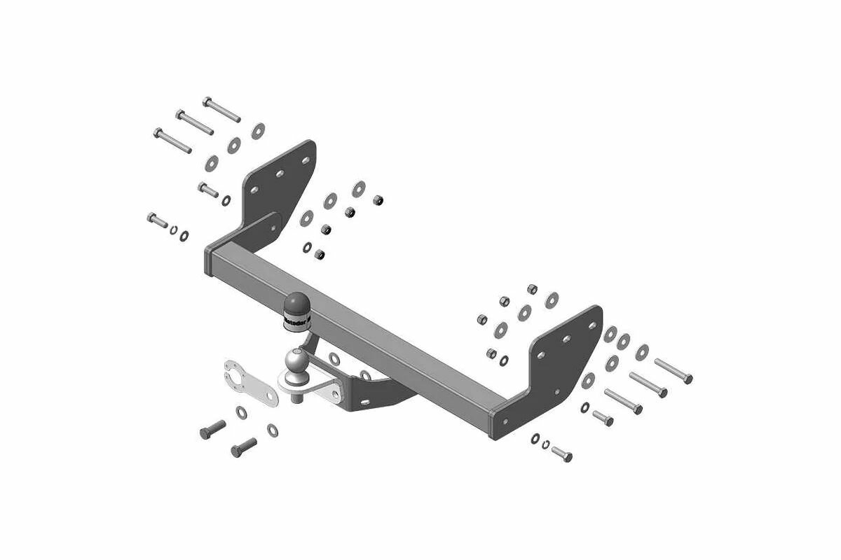 Фаркоп для Солерс Атлант / SOLLERS ATLANT (фургон, L2) ( с 2023 - Н. В ) Лидер+