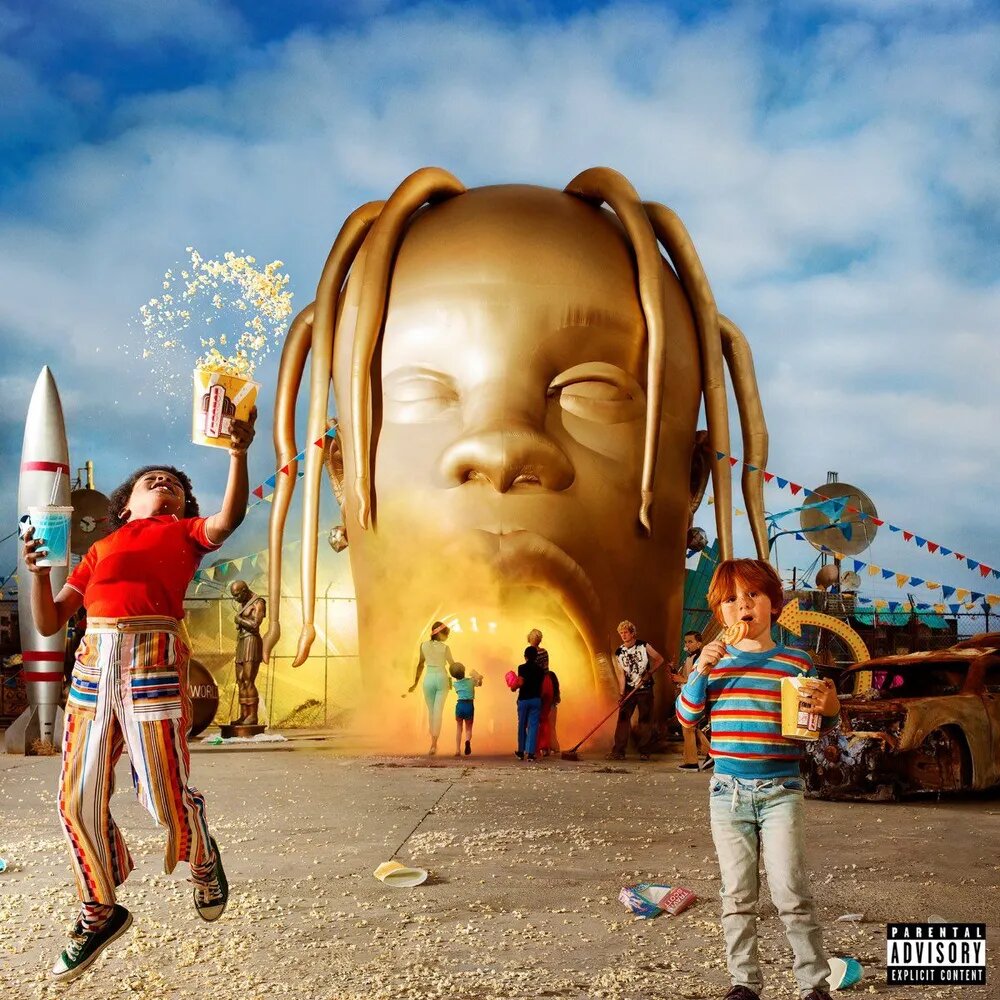 Виниловая пластинка Travis Scott Astroworld 2LP Европейский Союз Still Sealed