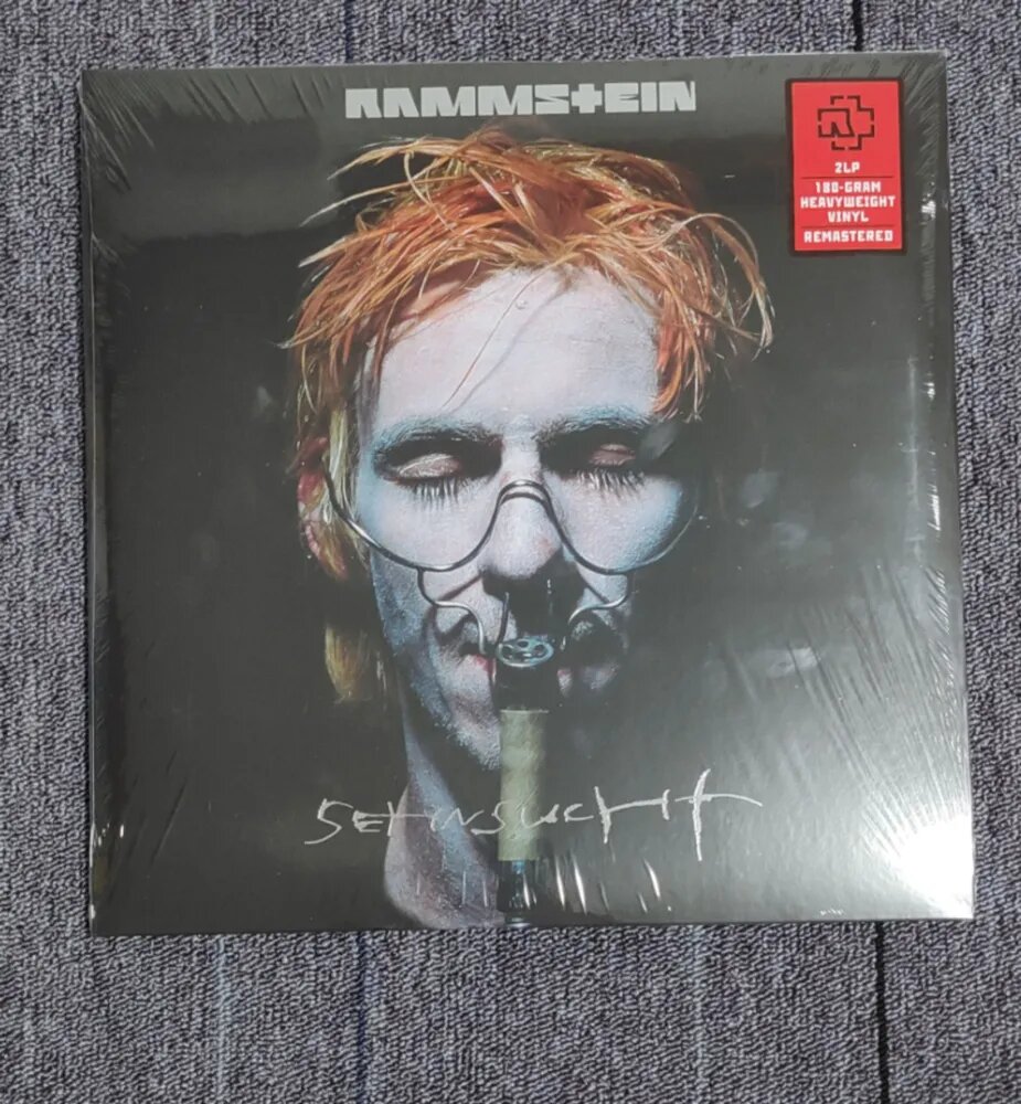 Виниловая пластинка Rammstein - Sehnsucht (2LP, черный винил) Remastered