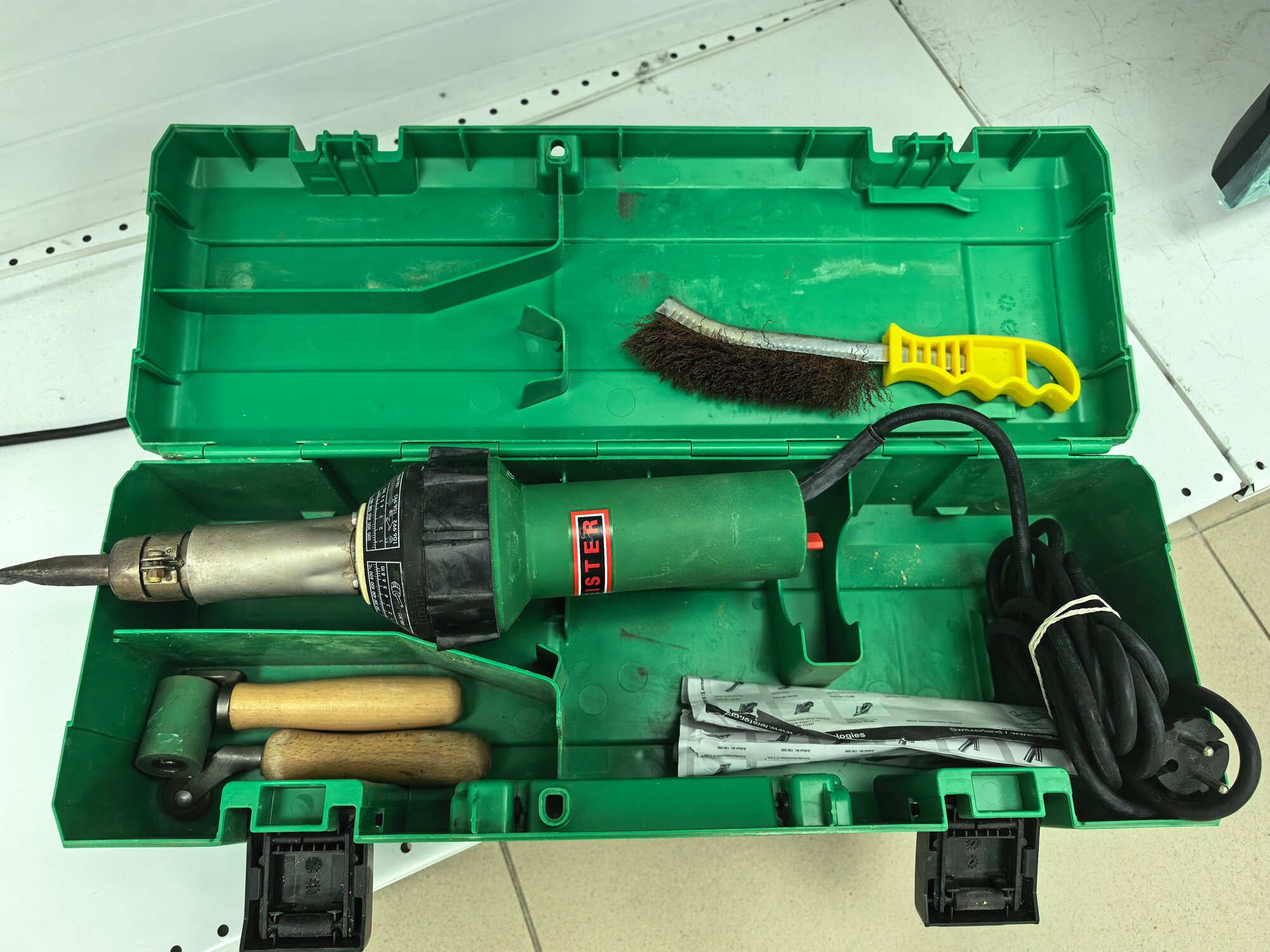 Сварочный фен Leister CH-6060 7A 1600 W БУ уценка